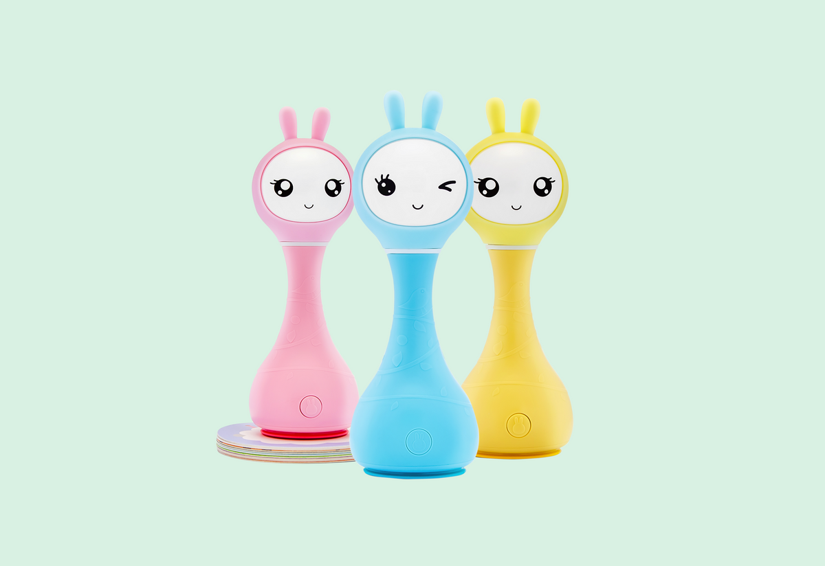 Alilo Smarty Rattle R1 – Musical Baby Toy with Lights & Sounds